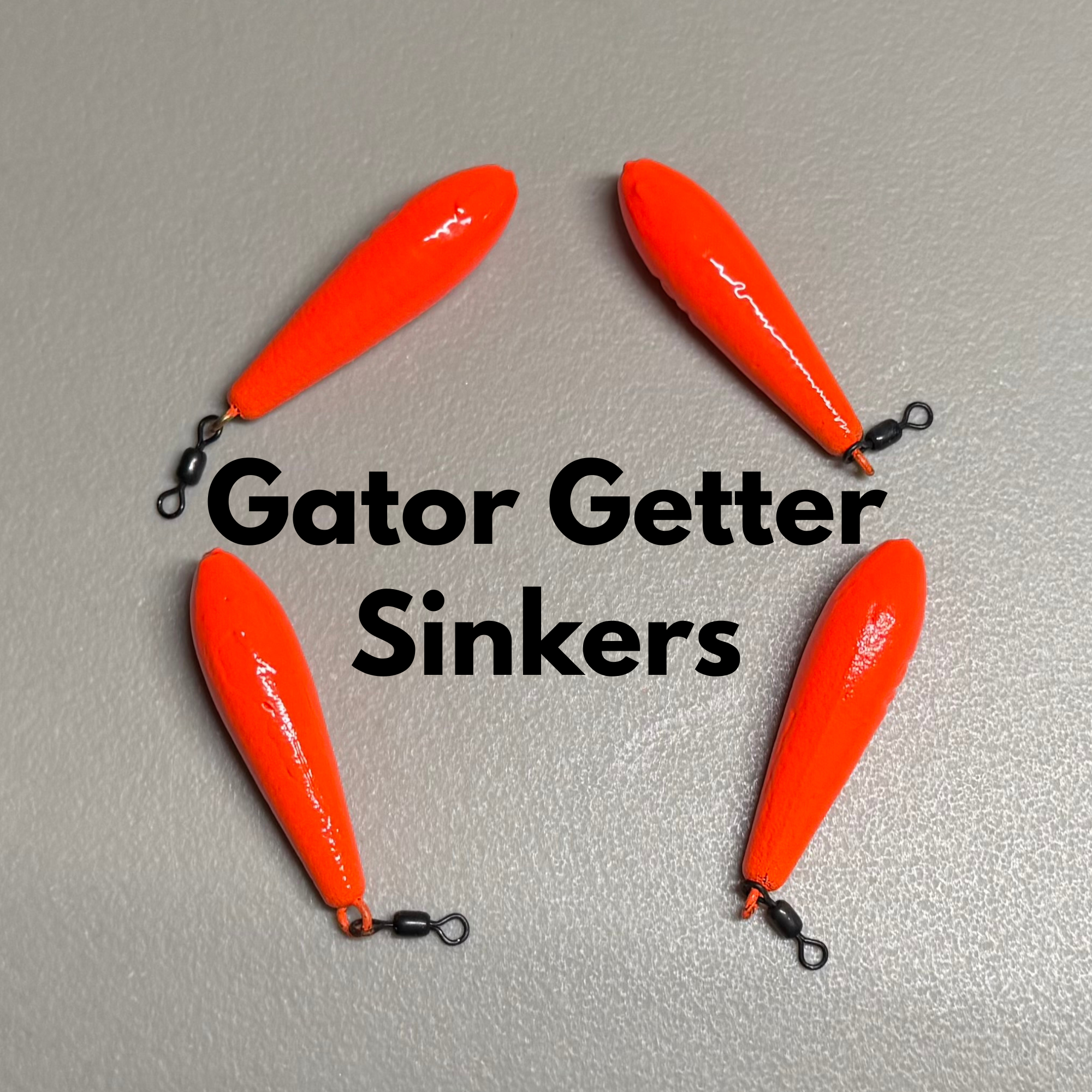 Gator Getter Sinkers – Bert's Jigs and Things